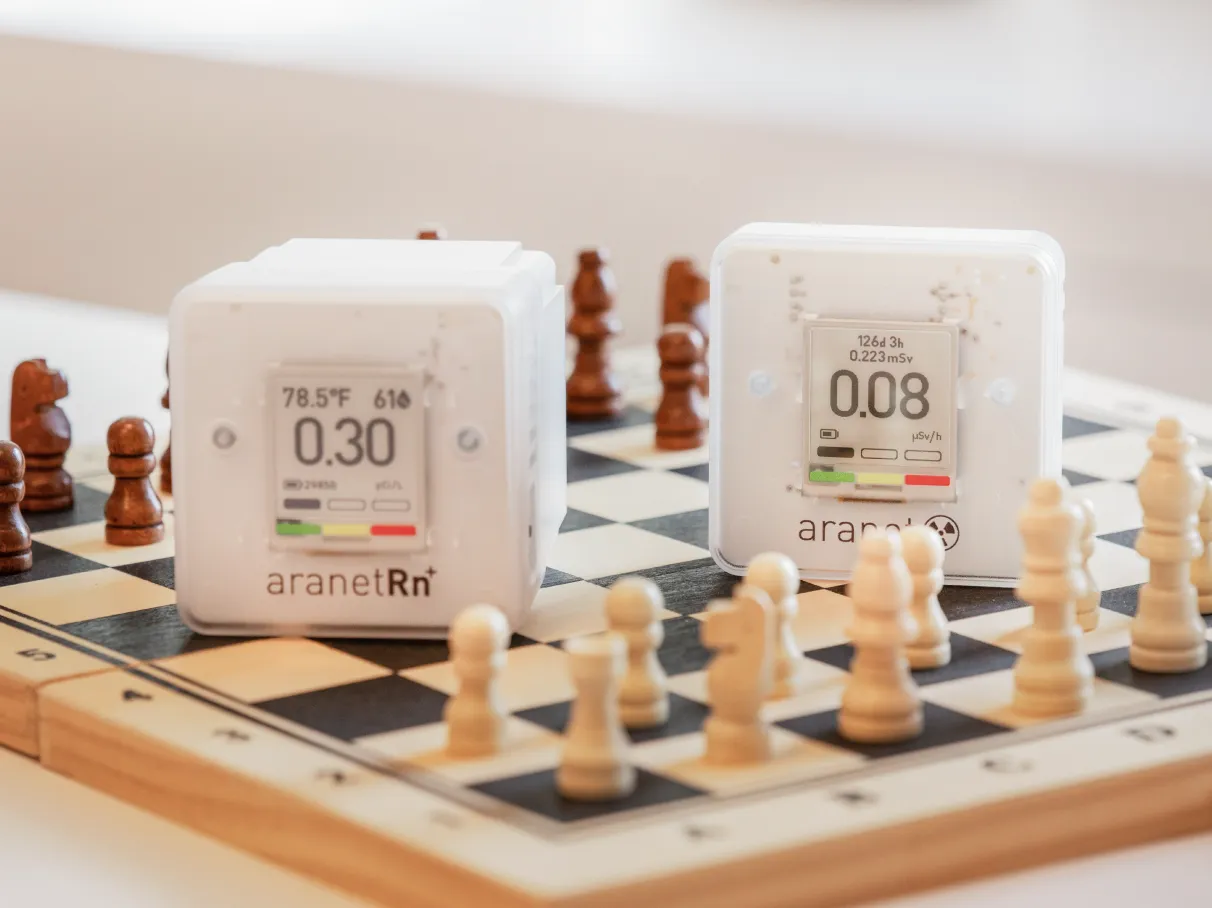 Radon vs Radiation Sensors