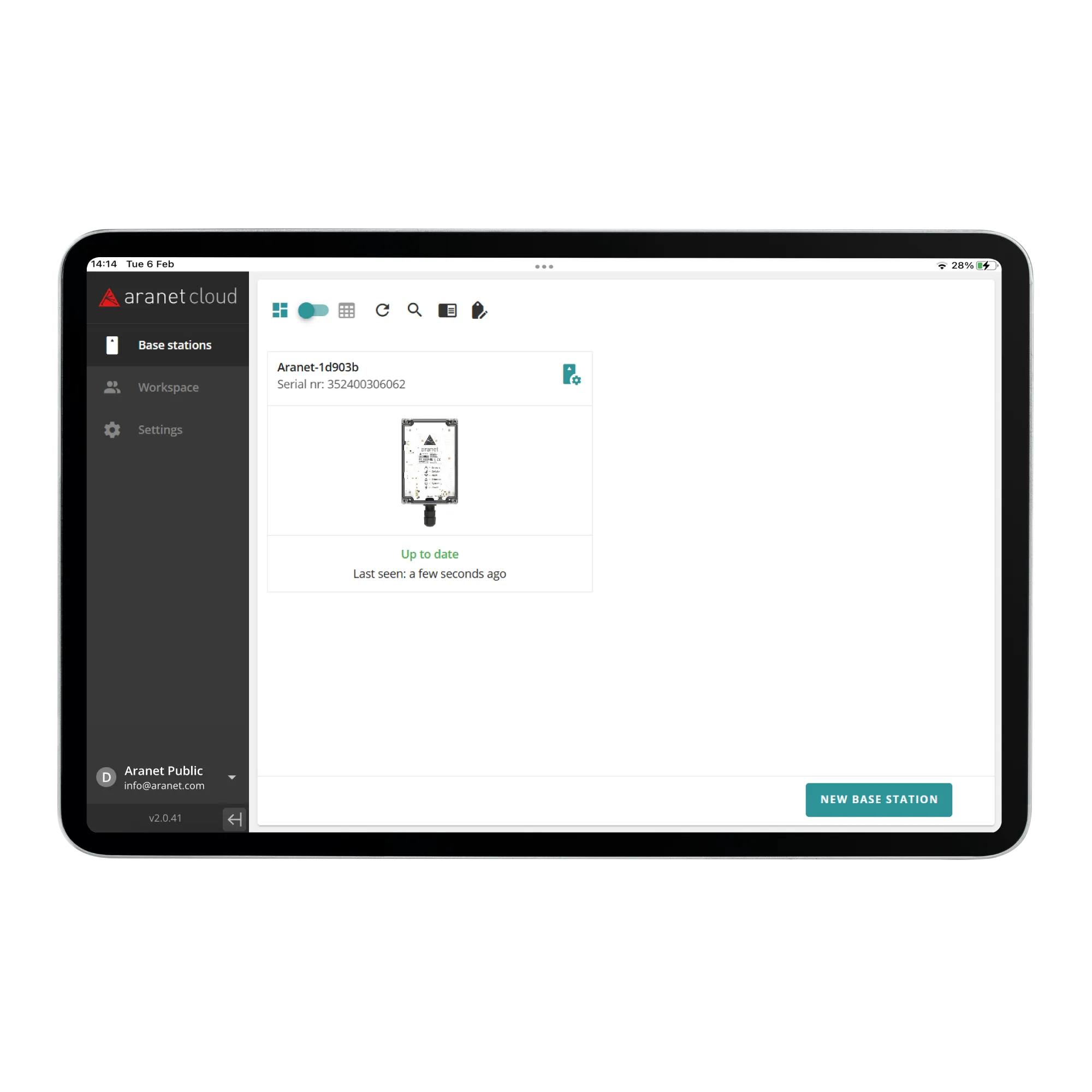 Aranet Device Management