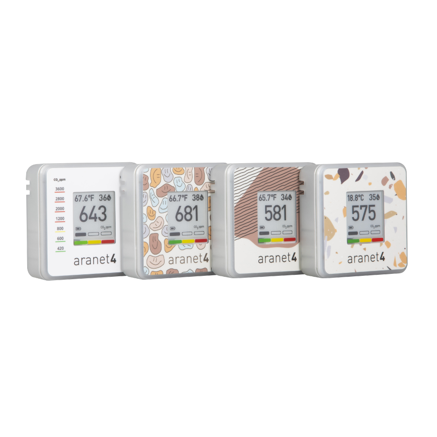 Aranet Sticker Collection for Sensor Personalization
